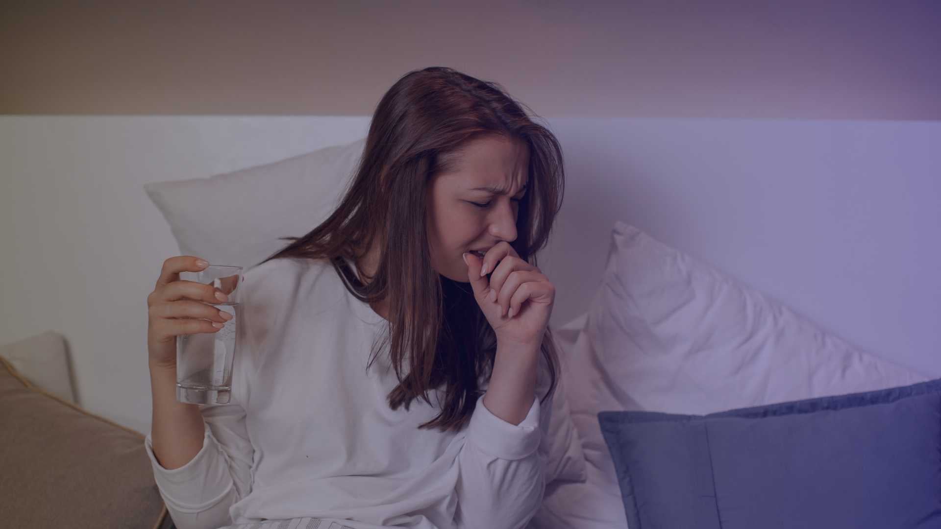 Toux nocturne : comment arrêter de tousser la nuit